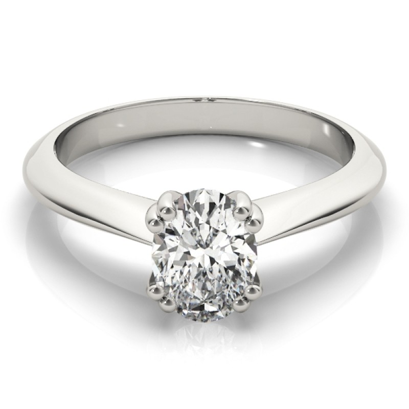 Split Prong Oval Solitaire $1399.00
